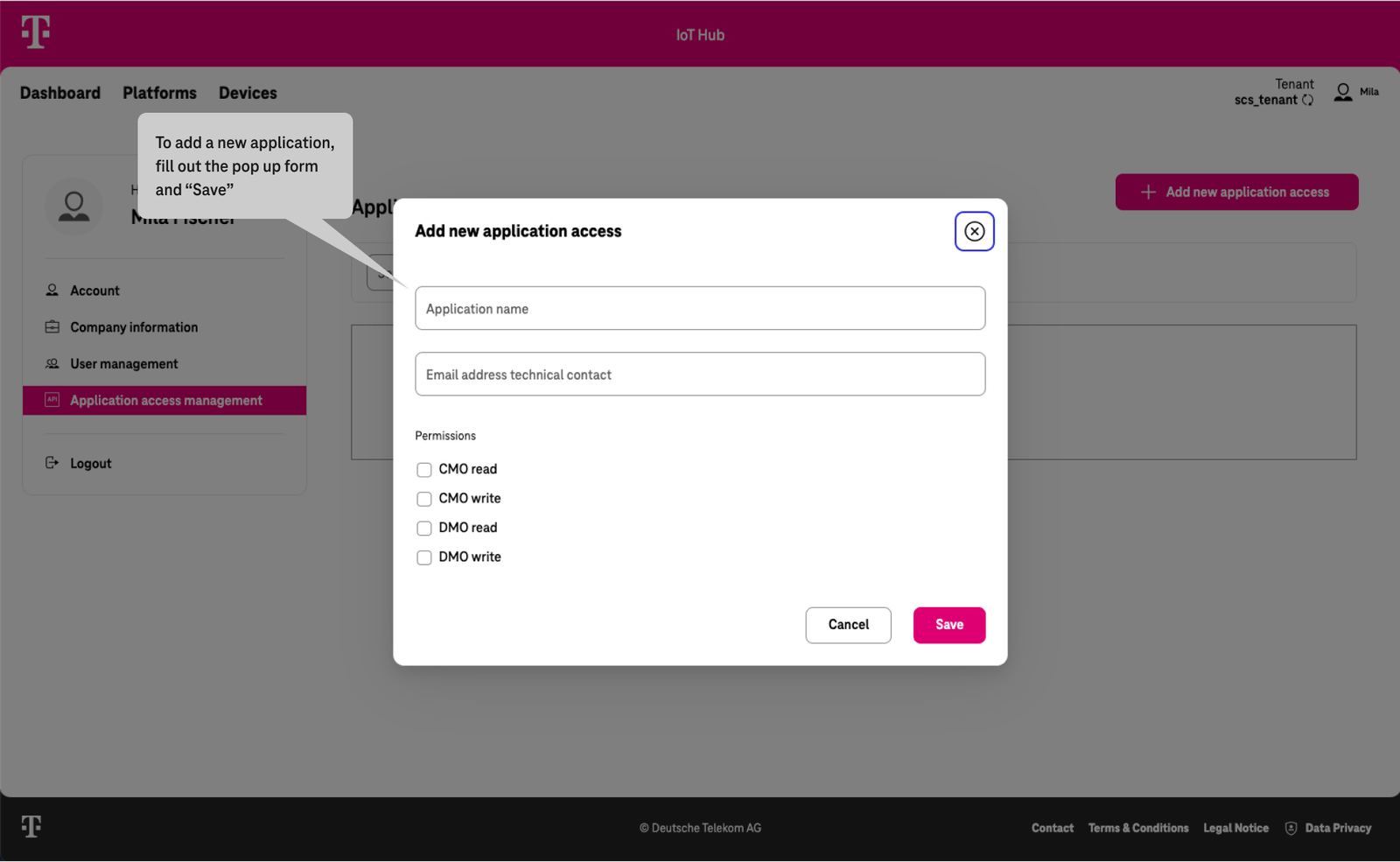 Application Access Management